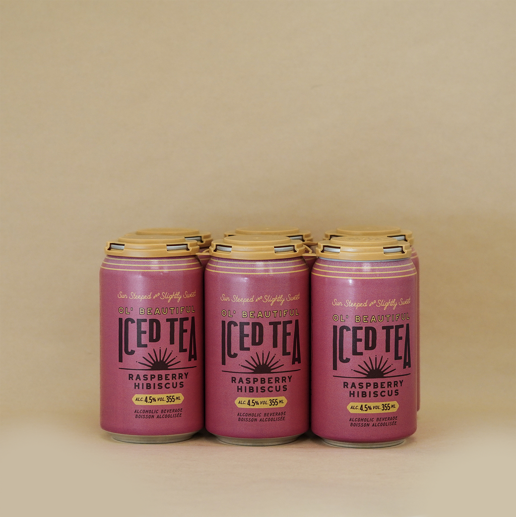 OL' BEAUTIFUL RASP. ICED TEA 6PK – Market Wines